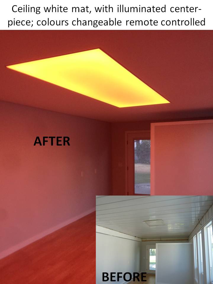 Before and After Gallery | Phoenix Stretch Ceilings